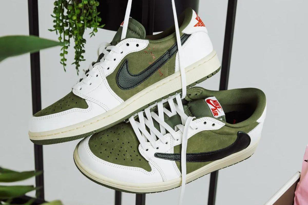 Descubre las Travis Scott x Air Jordan 1 Low OG Medium Olive