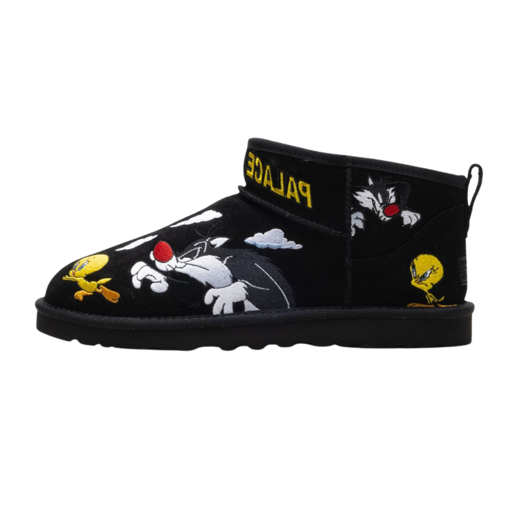UGG Classic Ultra Mini Boot Palace x Looney Tunes Black (1181891-BLK ...
