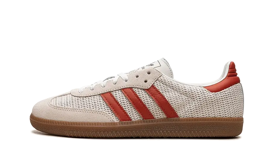 Adidas Samba OG Crystal White Preloved Red (IG1380) - SneakerAsk