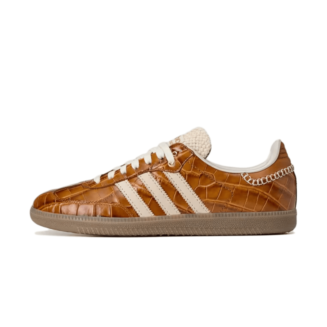 Adidas Samba Wales Bonner Brown Croc (JH9826) - 100% Original